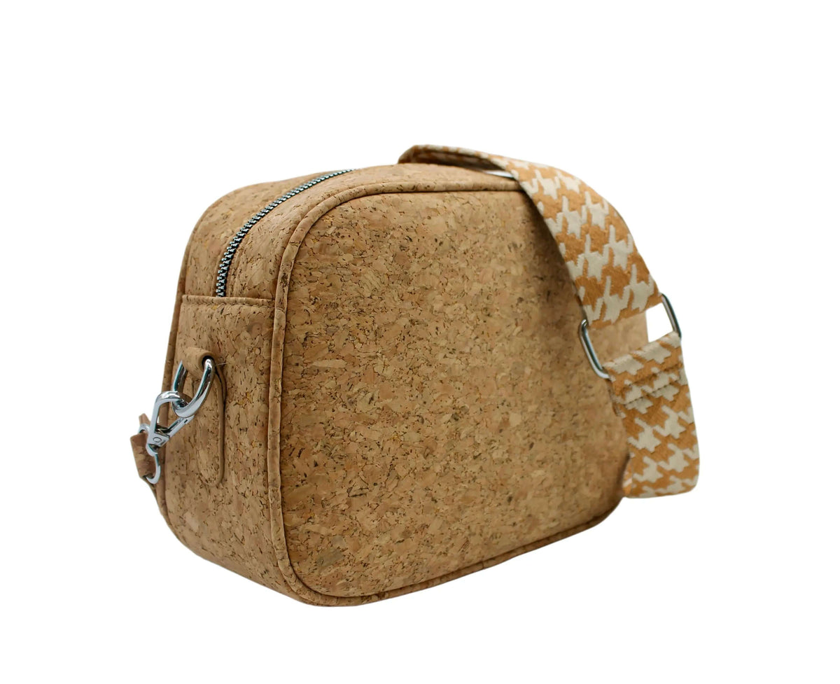 Stylish Cork Crossbody Bag - 25 x 17 x 8 cm – SunBeam